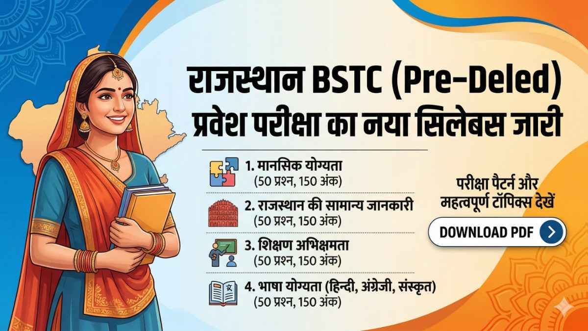 BSTC Syllabus 2026